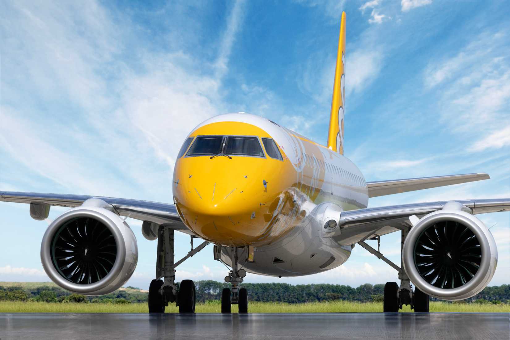 Scoot Takes Delivery Of First Embraer E190-E2