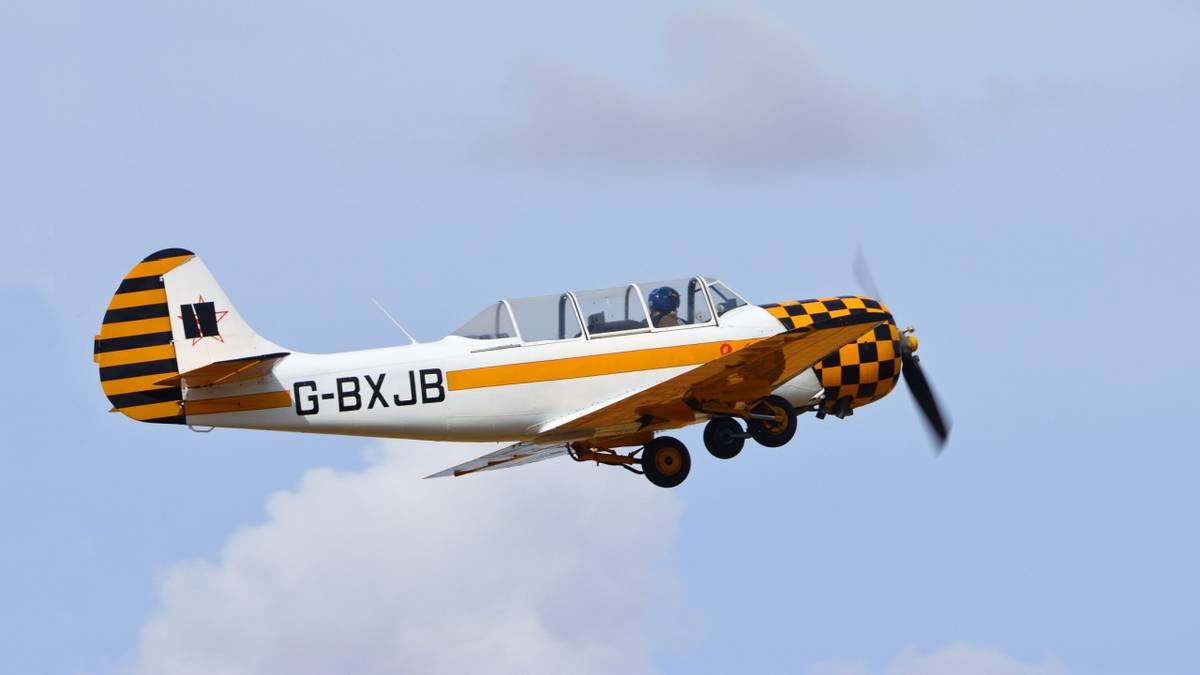 Ukraine Propeller Yak-52 Shoots Down Russian Drones WW2-Style
