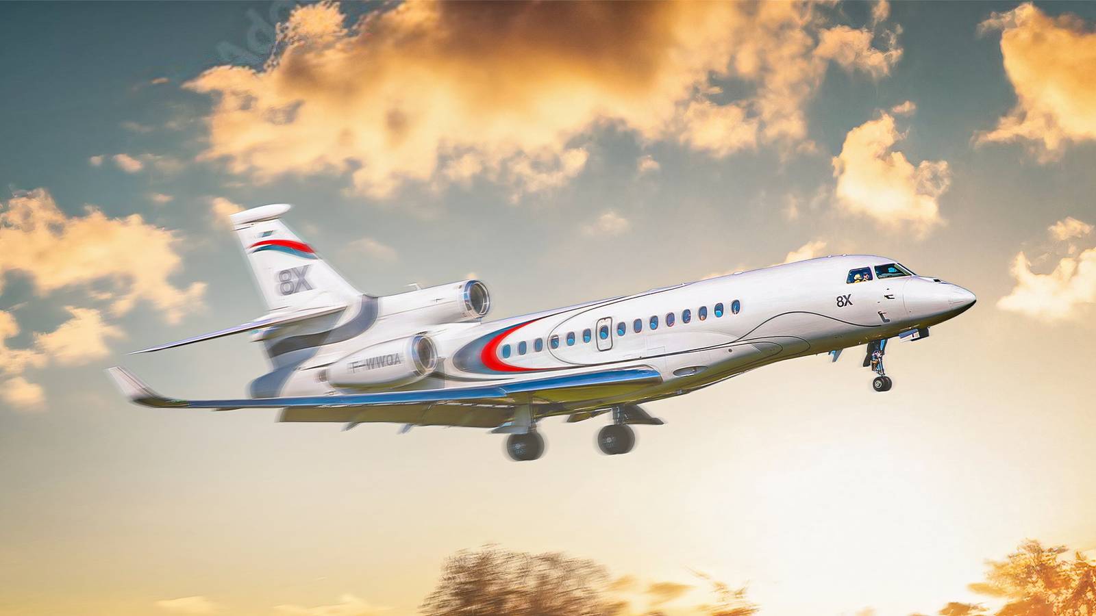 Large Trijet: A Guide To The Dassault Falcon 8X