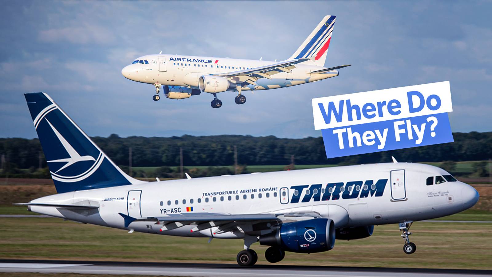 Top 5: The Routes With The Most Airbus A318 Operations
