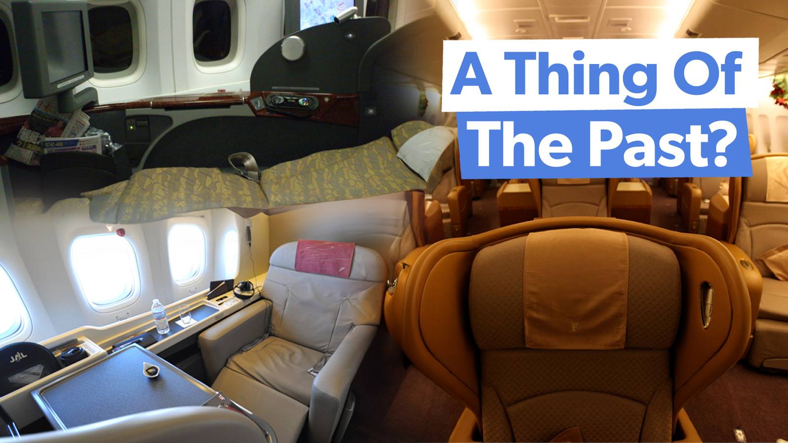 5 Reasons Why The Airline Industry Is Leaving First Class Behind