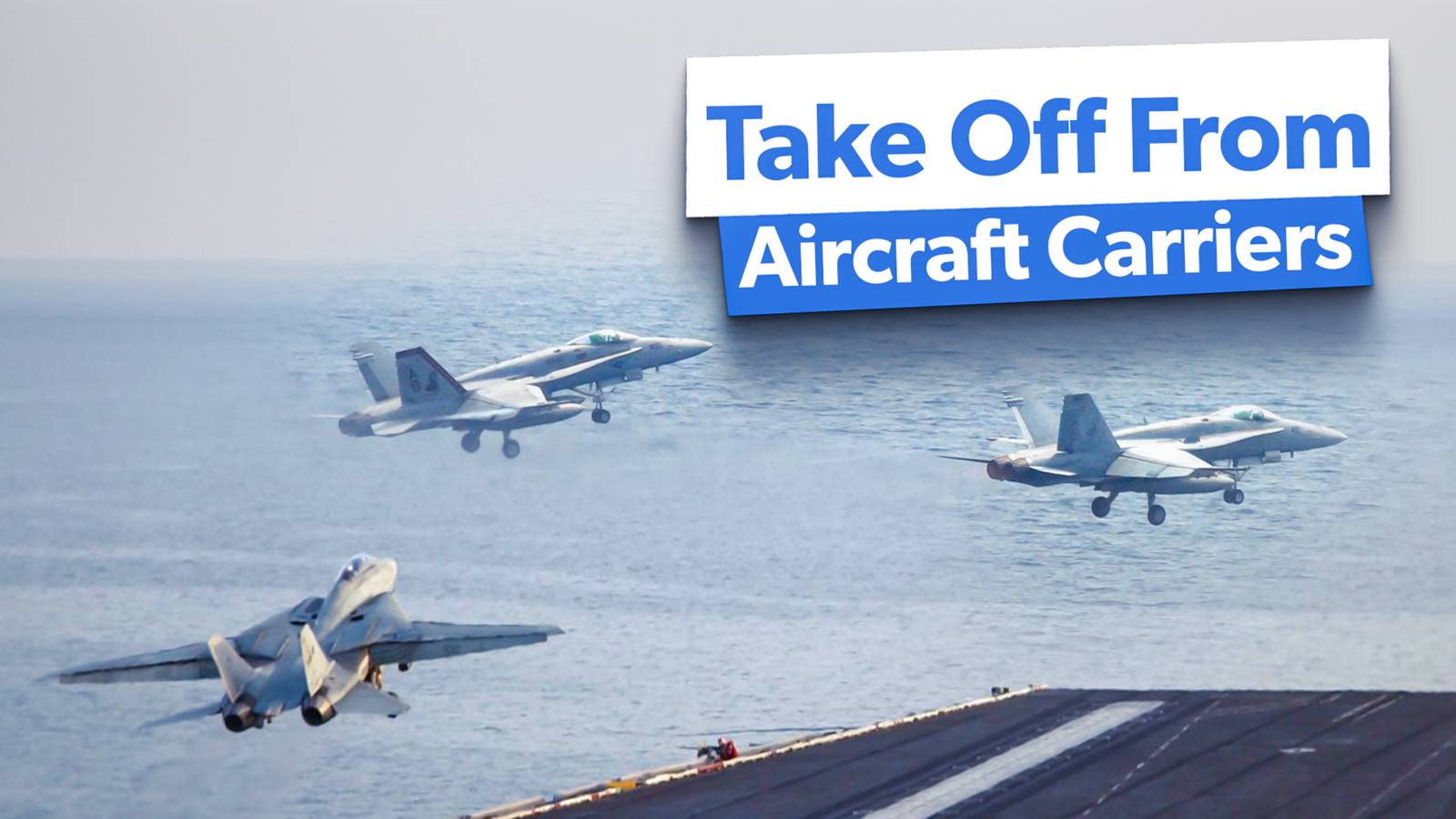 5 Things You May Not Know About How Fighter Jets Take Off From Aircraft ...