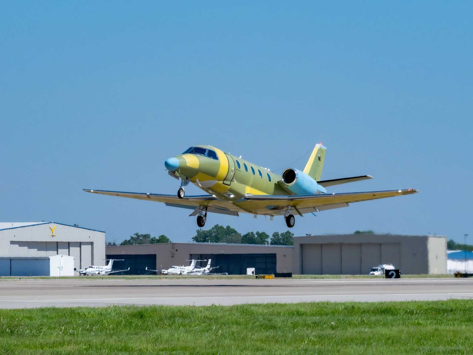 The Second Cessna Citation Ascend Test Article Flies For The First Time
