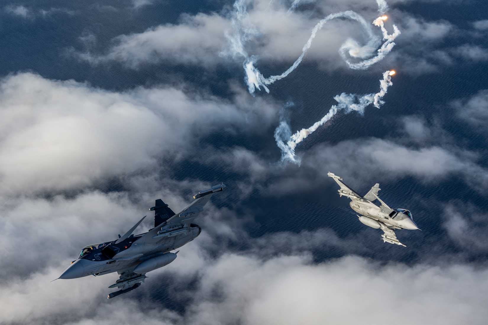 Saab F-39E Gripen Fighter Jet Debuts At Largest Military Exercise In ...