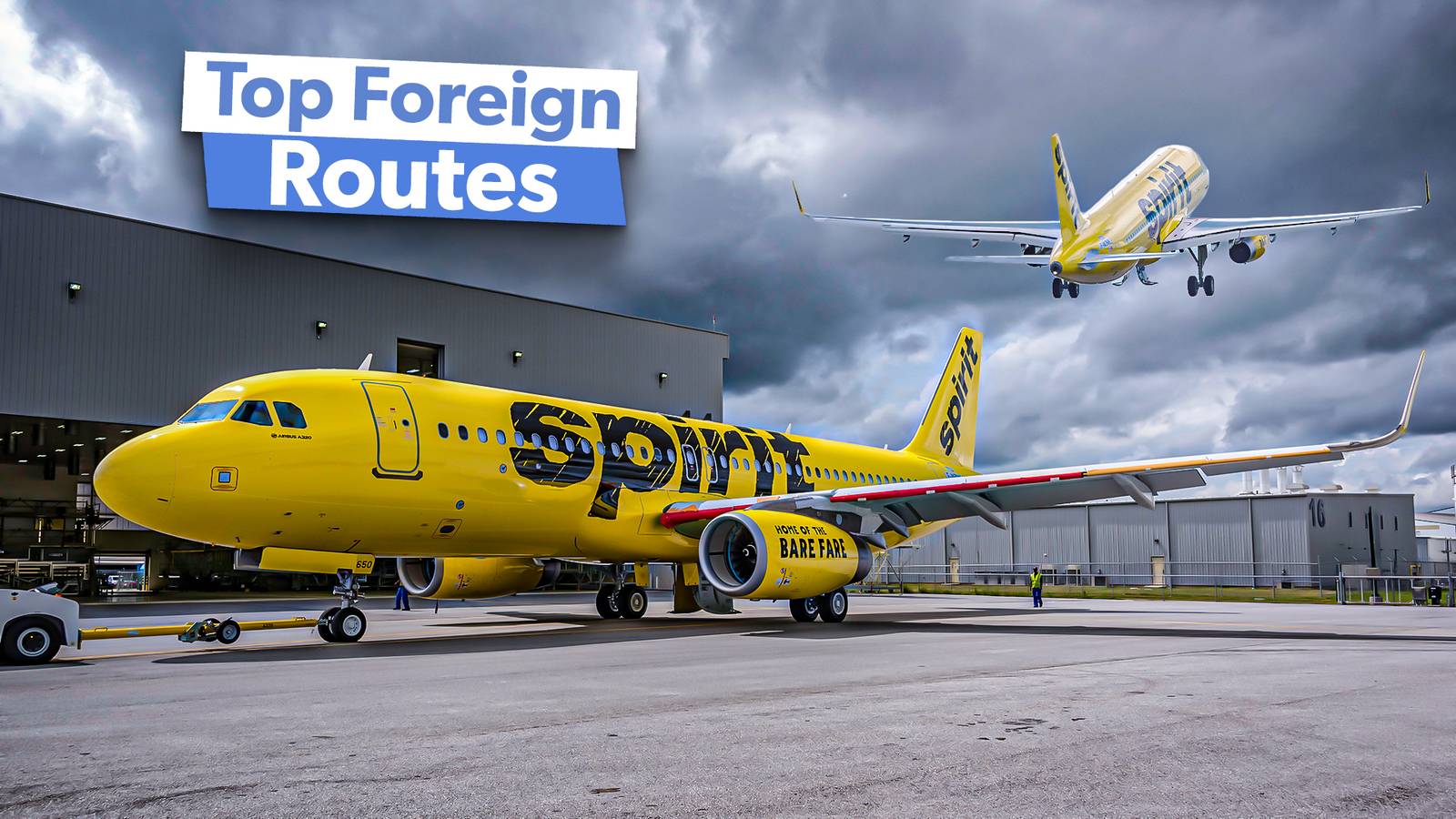 A Closer Look At Spirit Airlines' Top International Routes By Seat ...