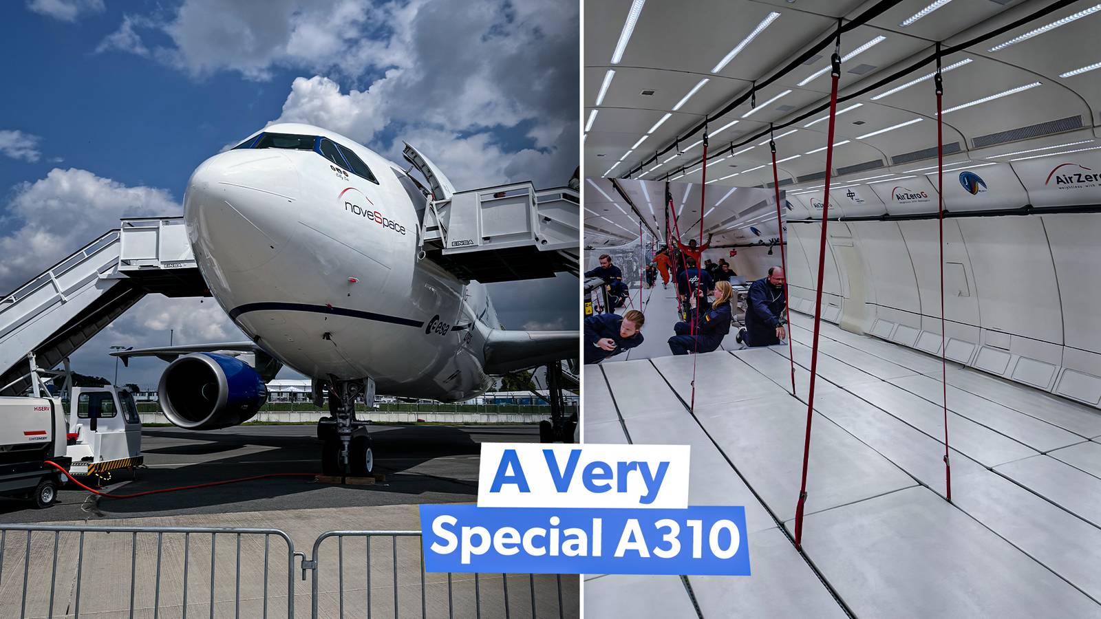 What's It Like On Board The Novespace ZeroG Airbus A310?