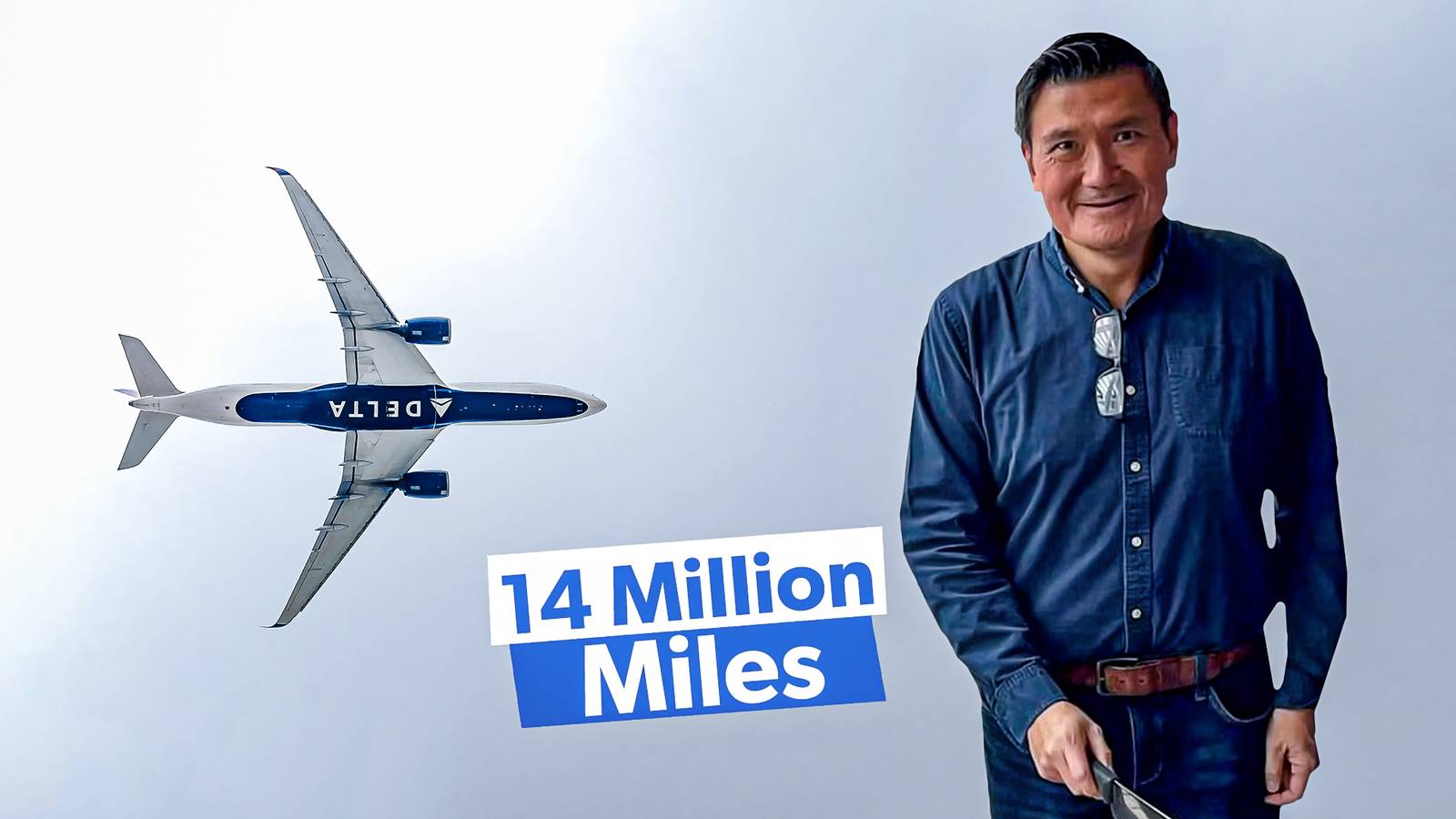 WOW: Delta's Most Frequent Flyer Has Racked Up Over 14 Million Miles!