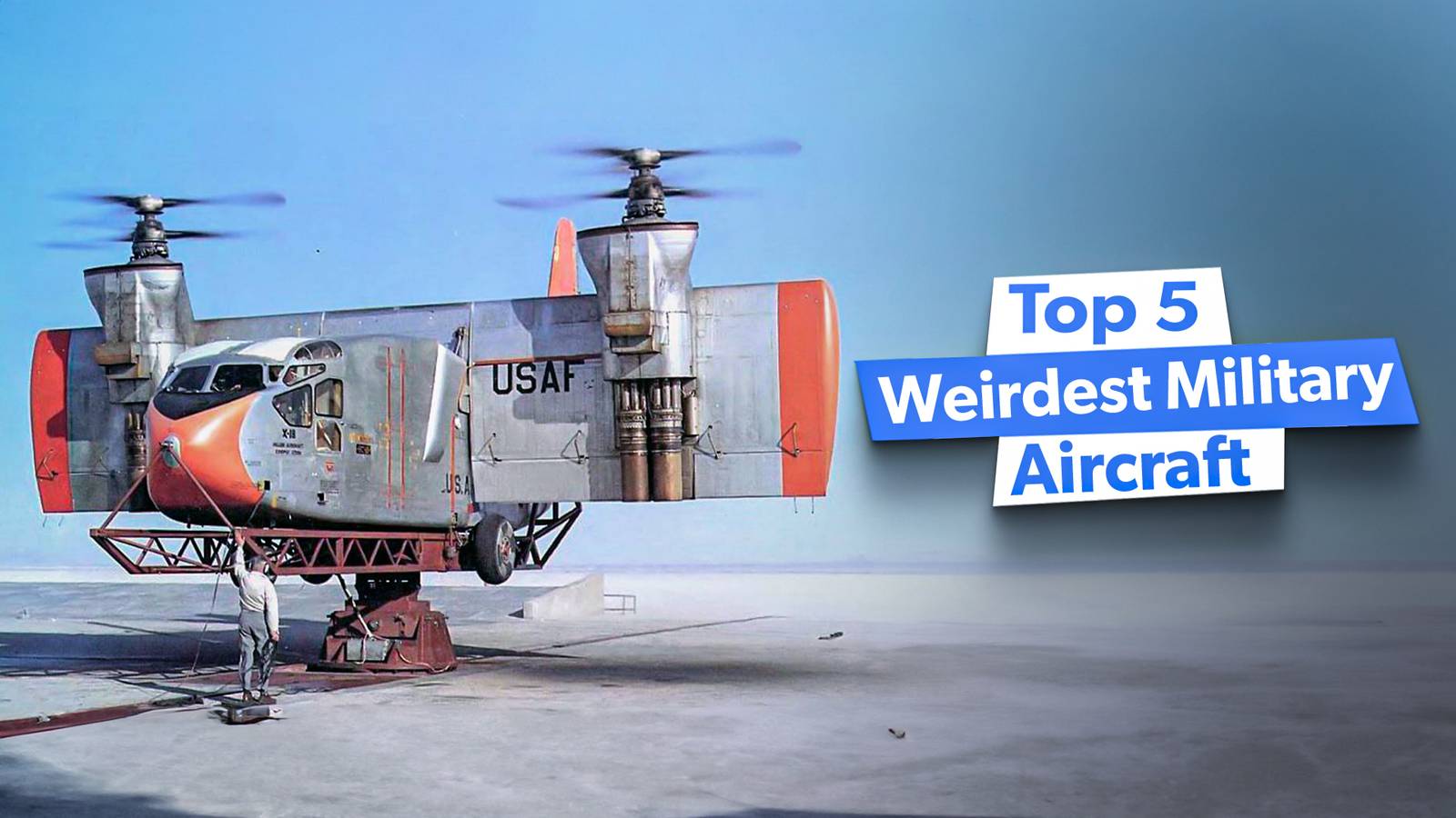Top 5 World's Weirdest Military Aircraft of All Time