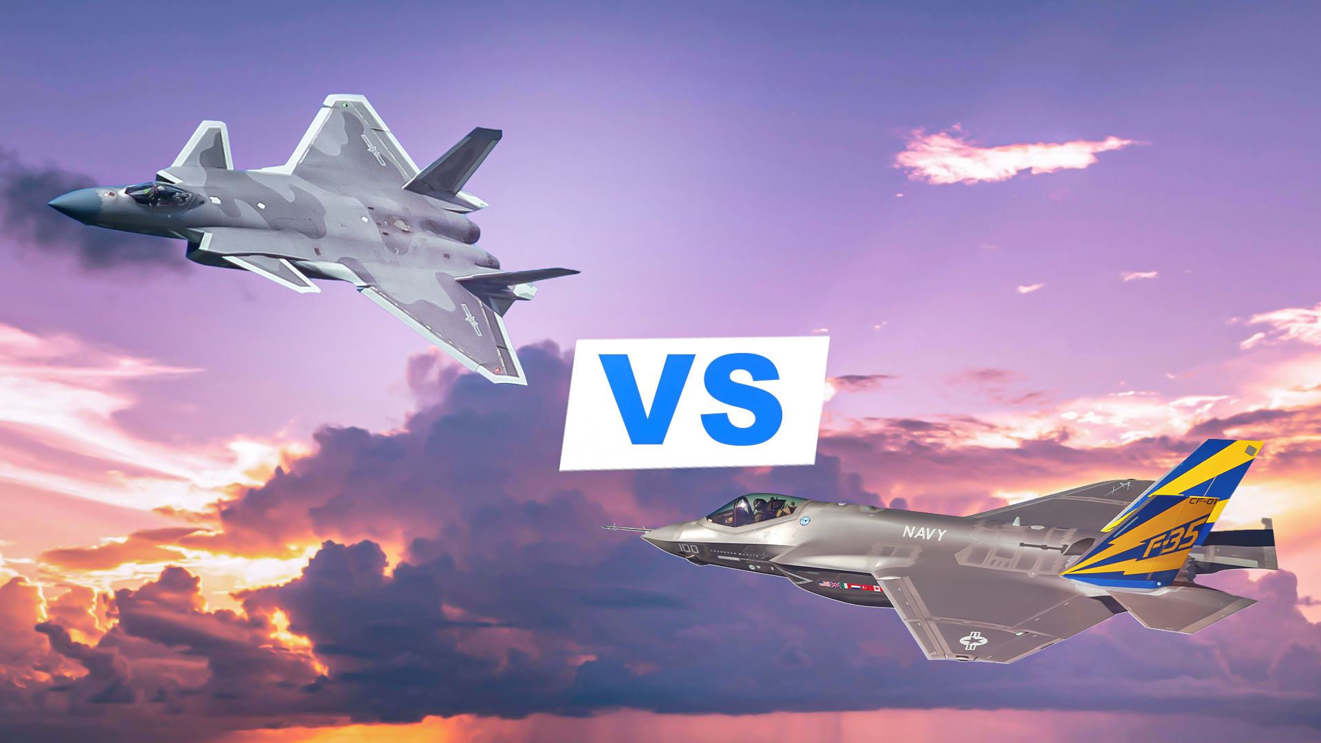China's J-20 vs. The US F-35: Evaluating Modern Stealth Fighters