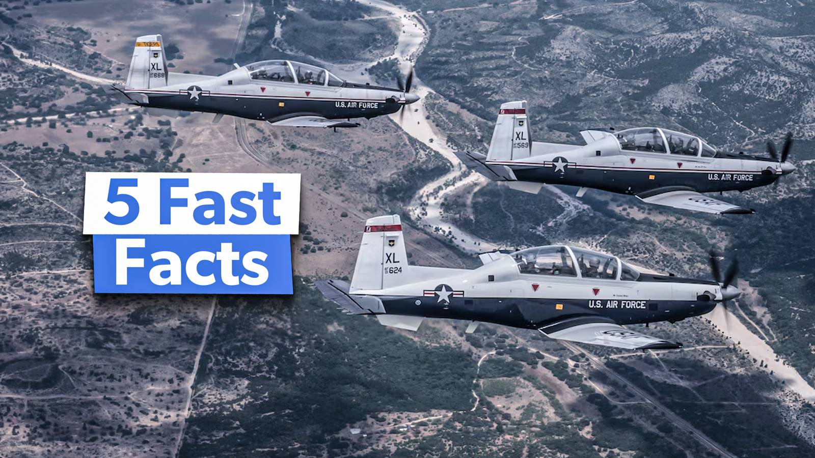 5 Fast Facts On The T-6 Texan II US Air Force Trainer