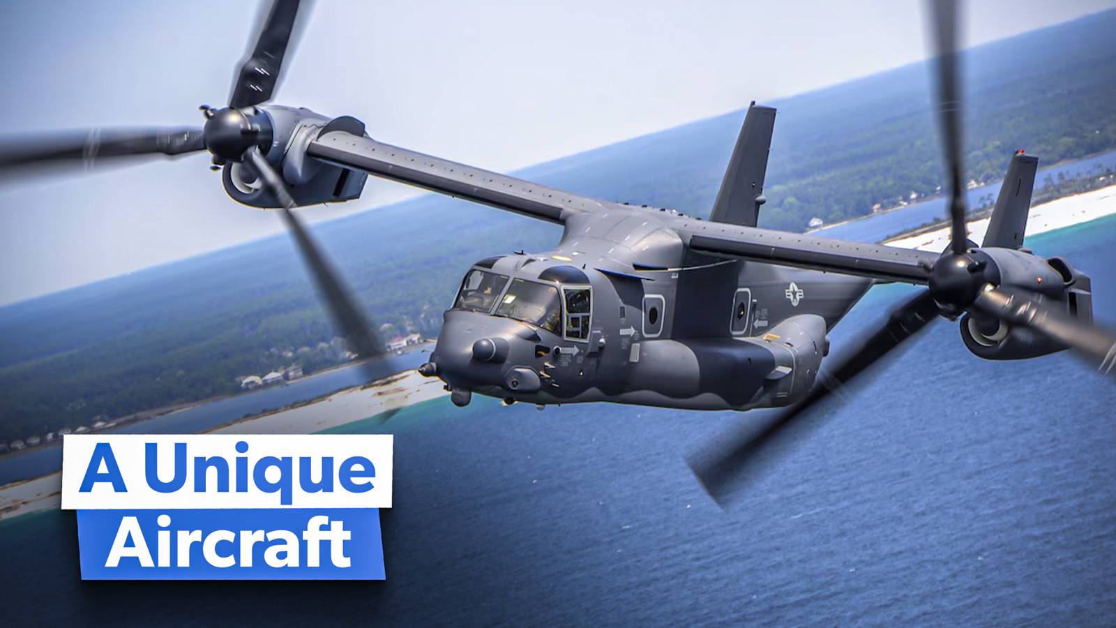 What Makes The V-22 Osprey Unique Among US Military Aircraft?