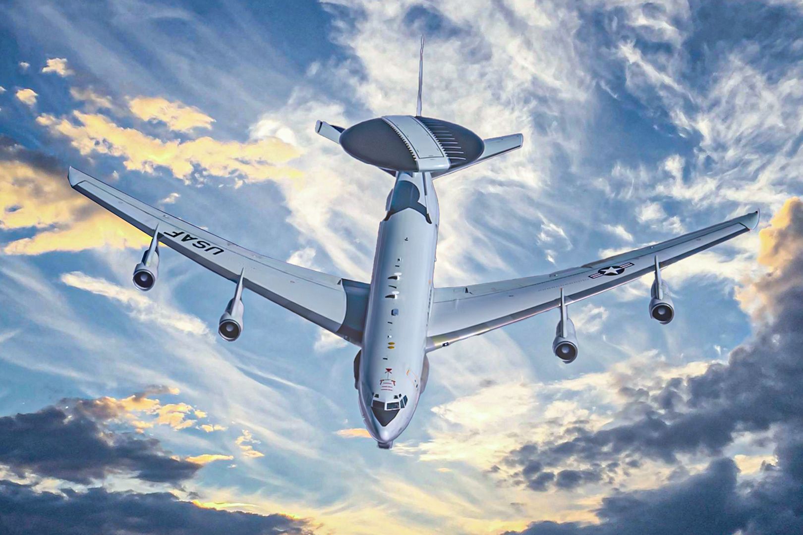 America's Eyes In The Sky: A Deeper Look At The Boeing E-3 Sentry