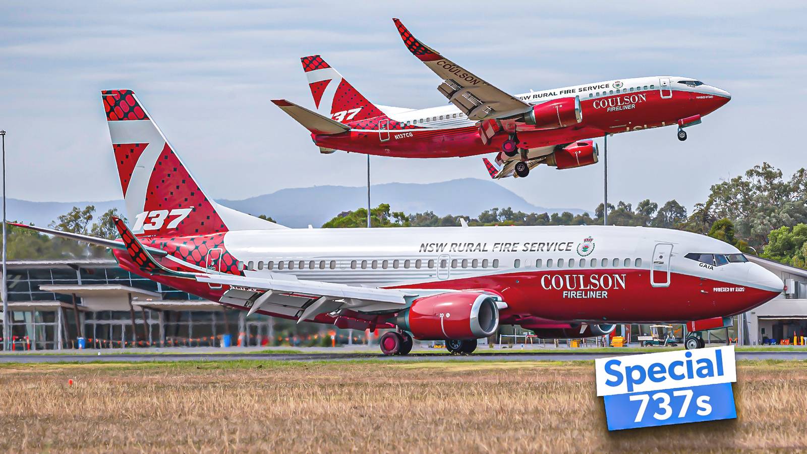 Fireliner: 5 Fast Facts About The Boeing 737 Air Tanker