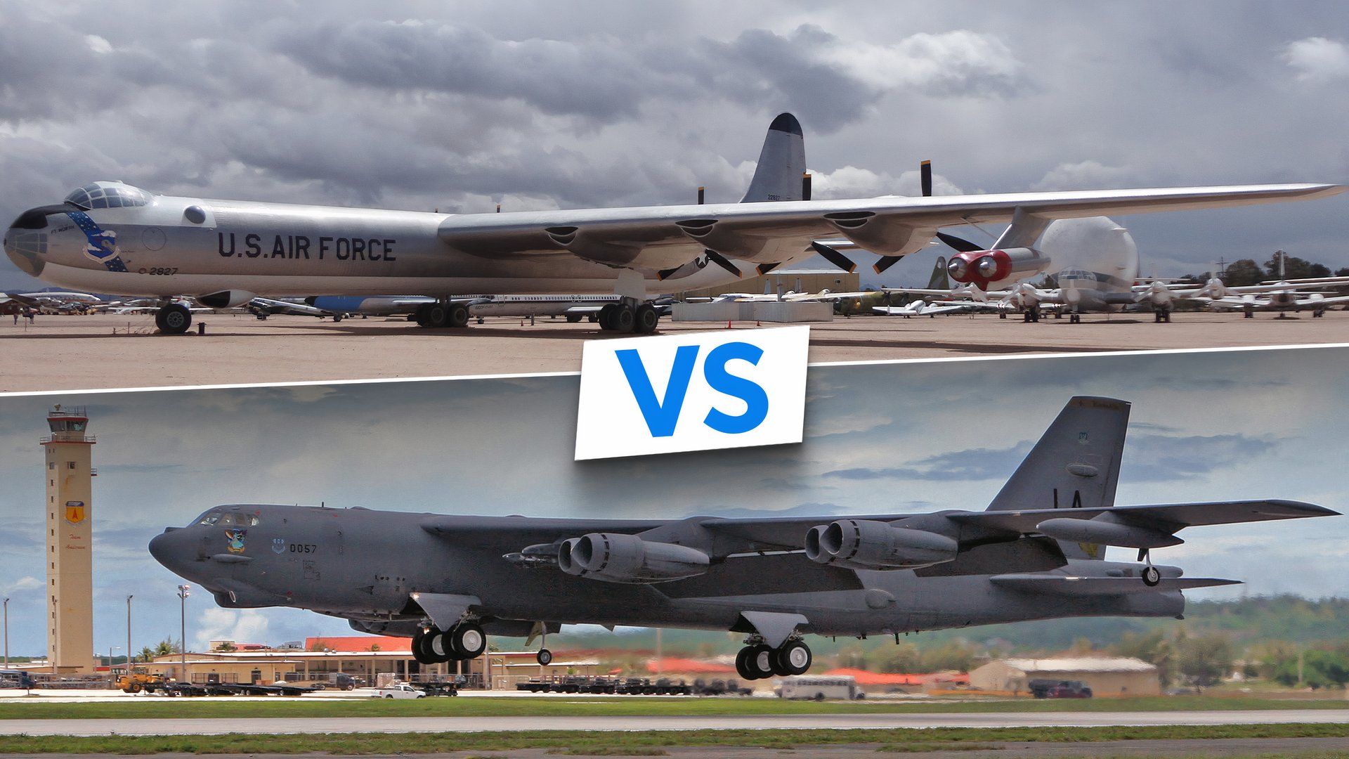 B-52 vs B-36: Comparing The USAF's Epic Bombers