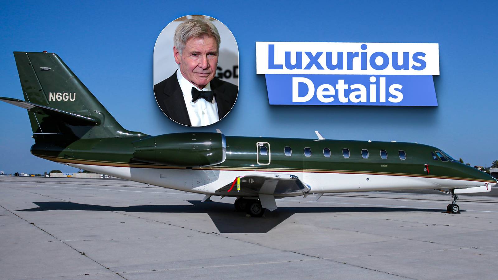 The Luxurious Details of Harrison Ford's Jet-Setting Travels