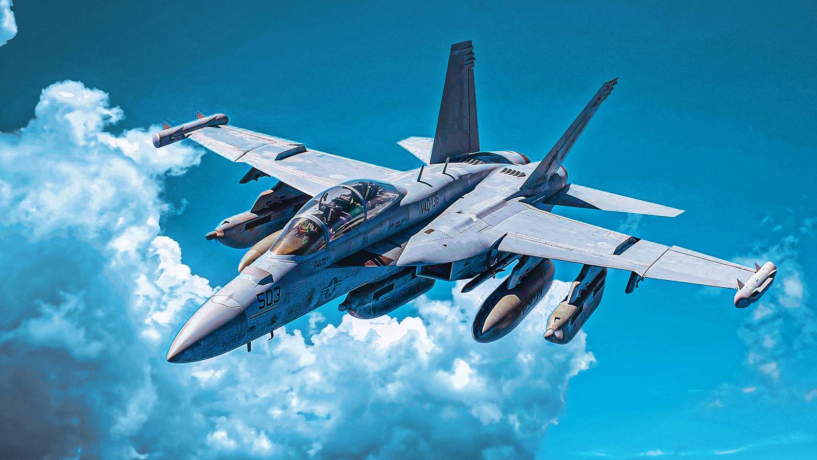 5 Electronic Warfare Capabilities Of The US Navy's EA-18G Growler
