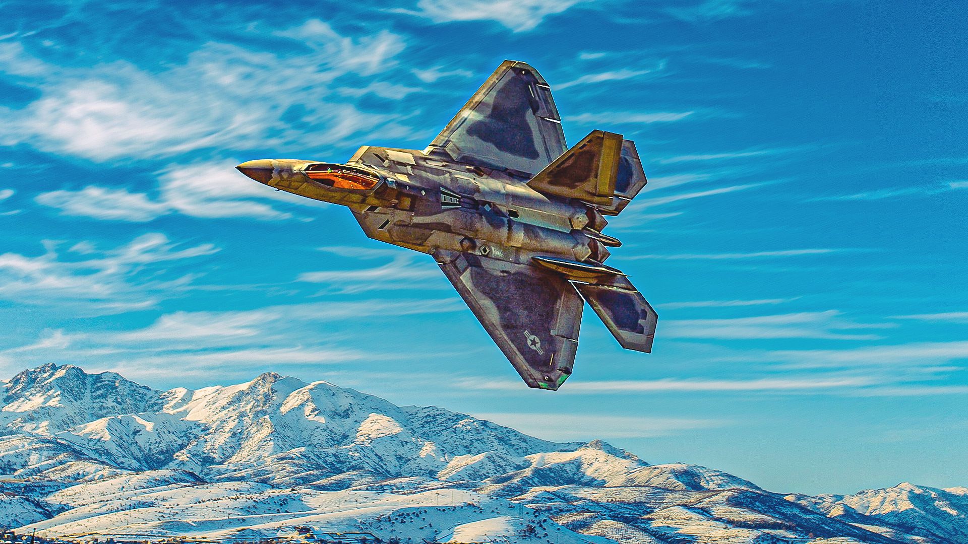 What Operations Did The F-22 Raptor Participate In For The US Military?