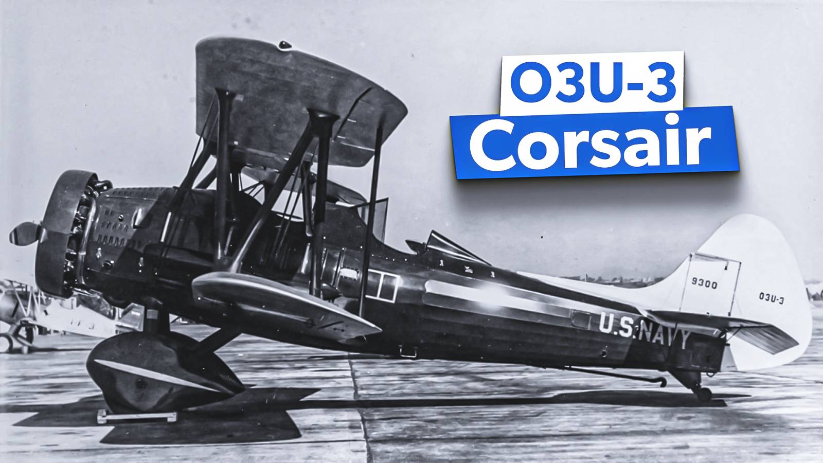 Forgotten WW2 Plane: The US Navy's Vought O2U/O3U-3 Corsair