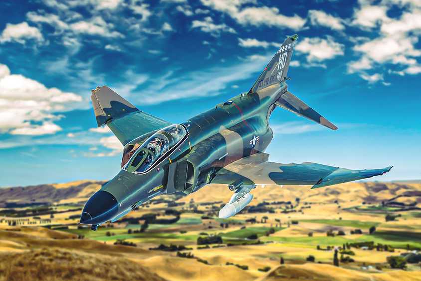 Top 5 US Military F-4 Phantom Variants By Number Built