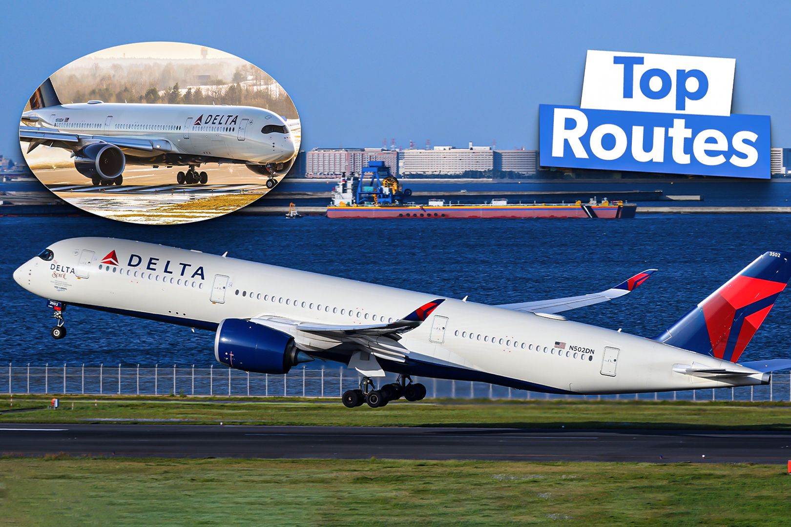 How Does Delta Air Lines Configure Its Airbus A350s?
