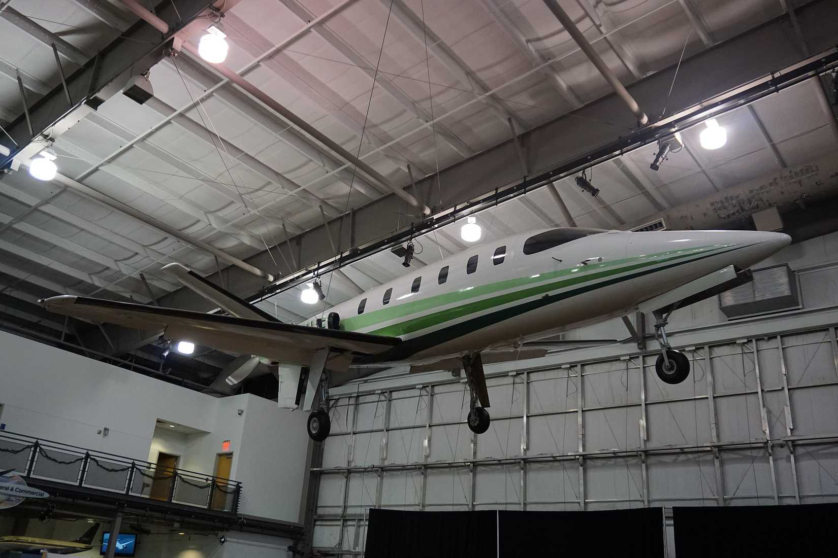 Weird Turboprop: The Bizarre Looking LearAvia Lear Fan 2100