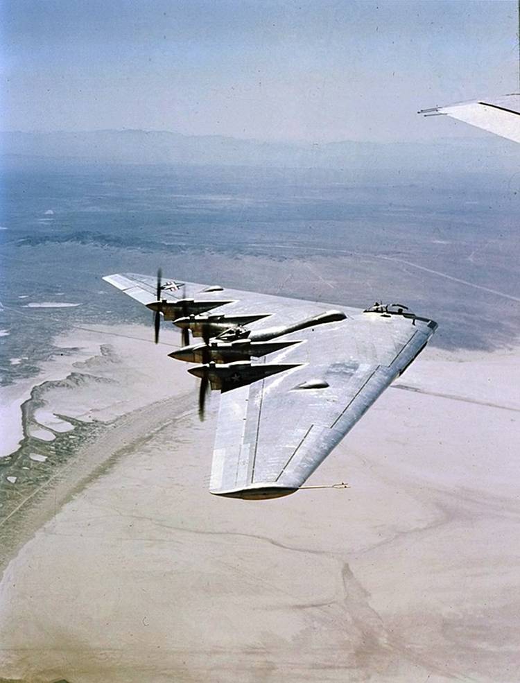 The Huge, The Mighty, The Grounded The WW2 Northrop YB-35 Flying Wing
