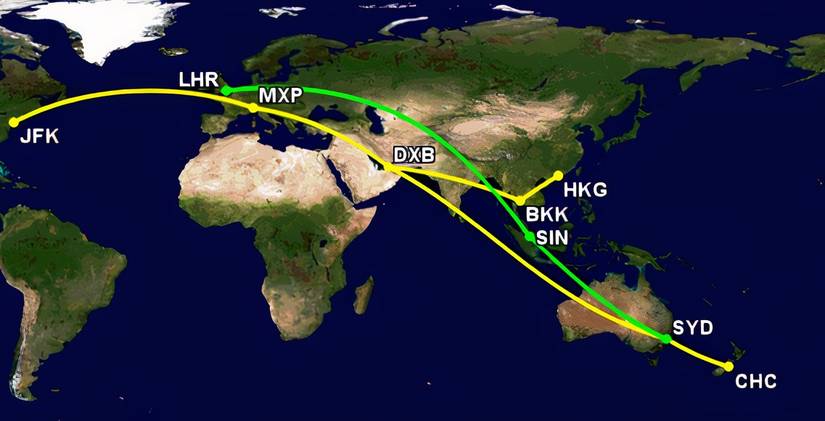 2 Airlines & 4 Routes: The World's 1-Stop Airbus A380 Flights In 2024