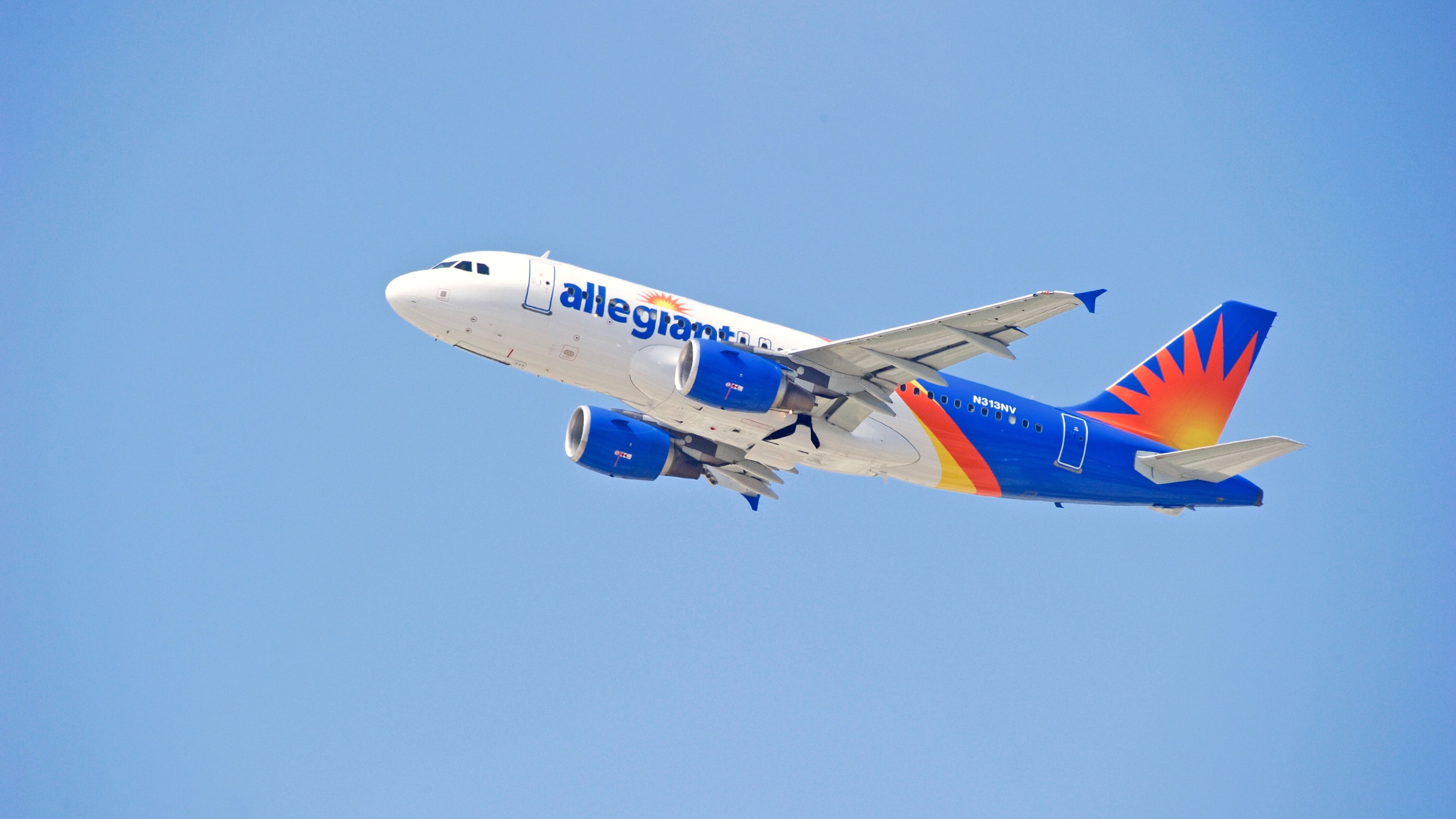 Allegiant Airbus A319 Returns To Las Vegas Due To Engine Indicator Light