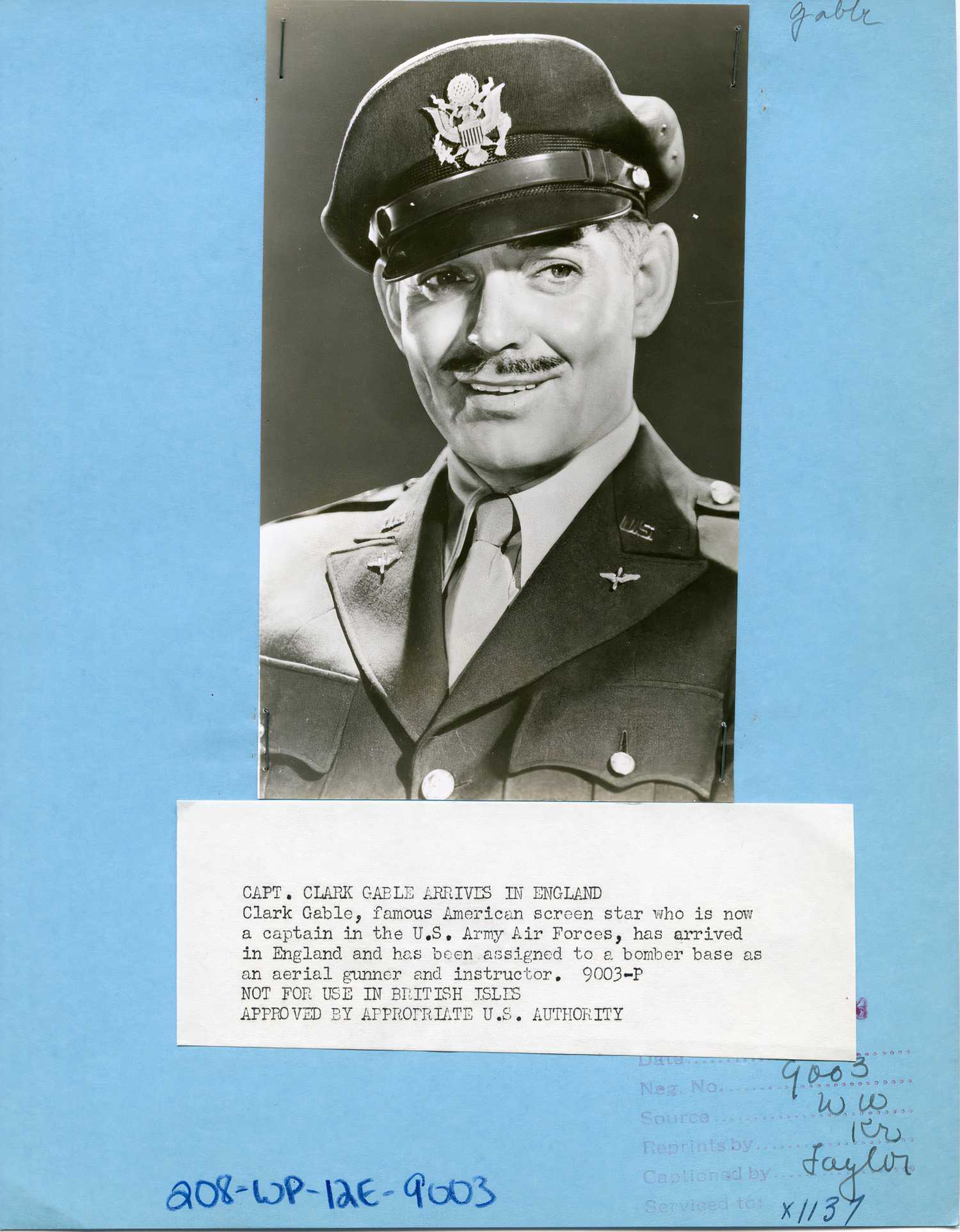 Bravery In The Skies: Clark Gable's Service As A WWII Boeing B-17 Gunner