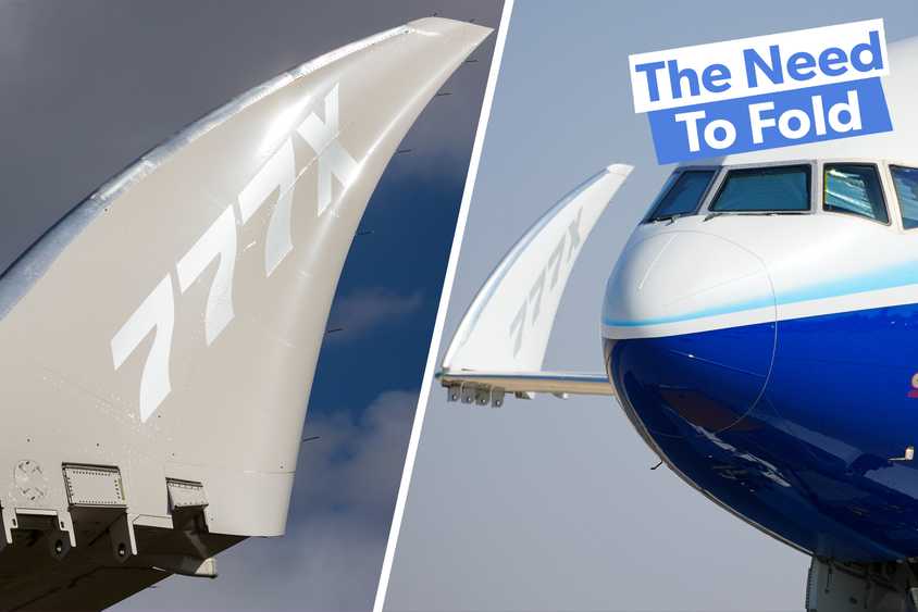 Why The Boeing 777-300ER Has Raked Wingtips