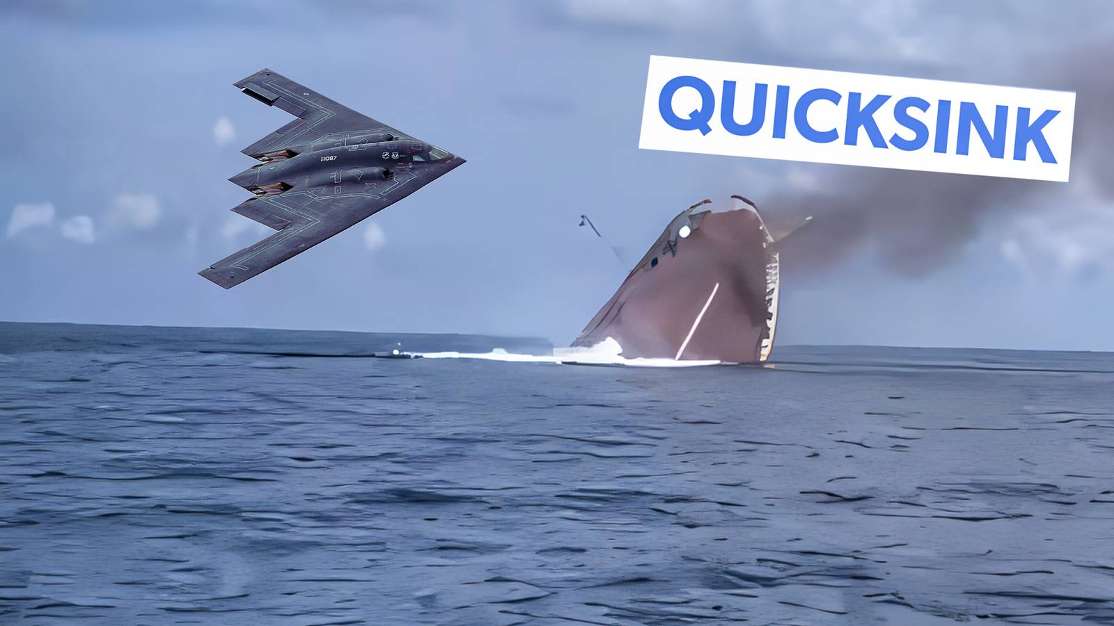 QUICKSINK: How & Why A USAF B-2 Spirit Bomber Took Out USS Tarawa In ...