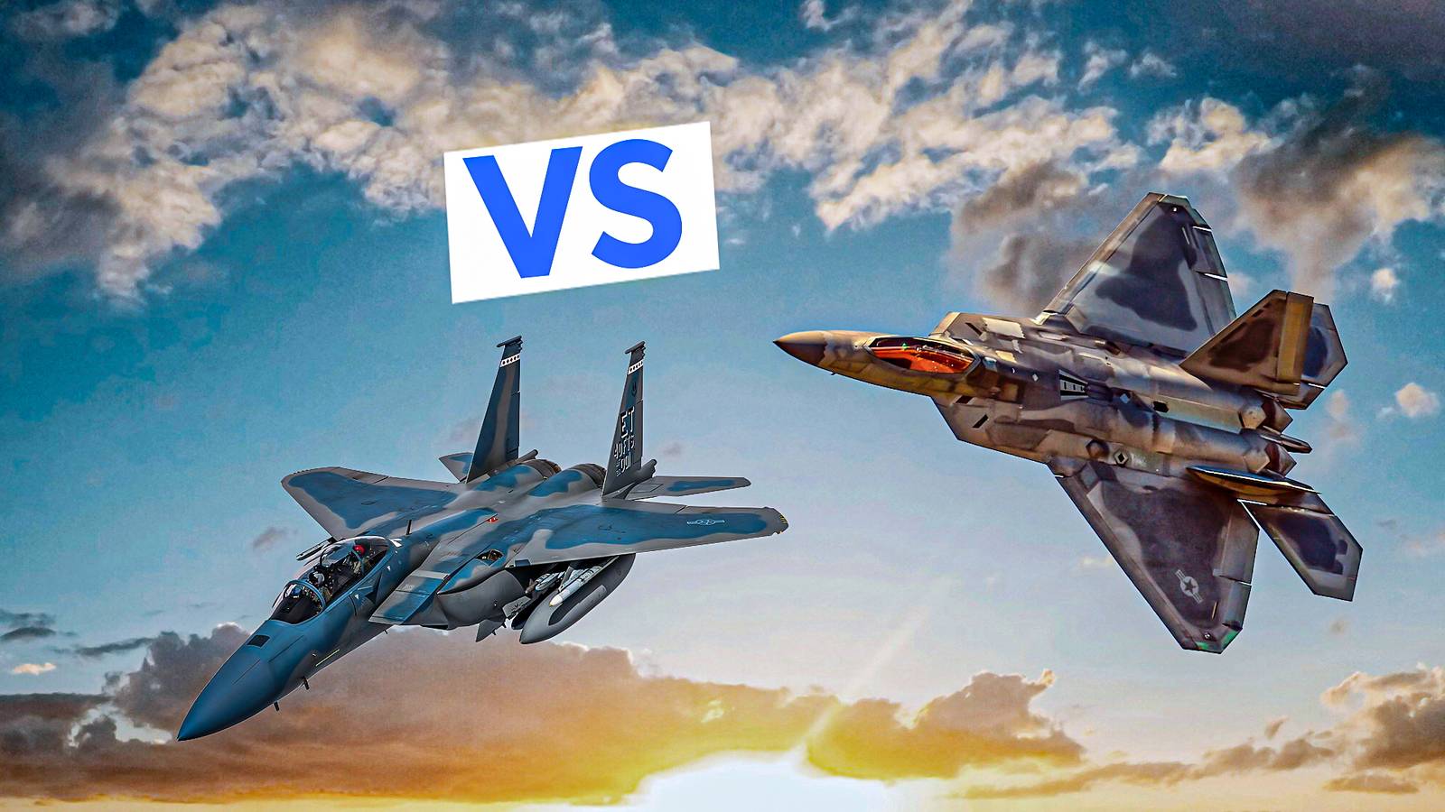 F-22 Raptor Vs F-15EX Eagle II: Advanced US Fighters Face-Off