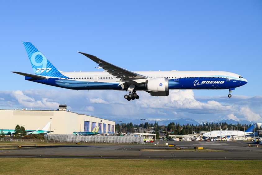 4th Boeing 777X Test Plane Inspection Finds Cracked Thrust Link