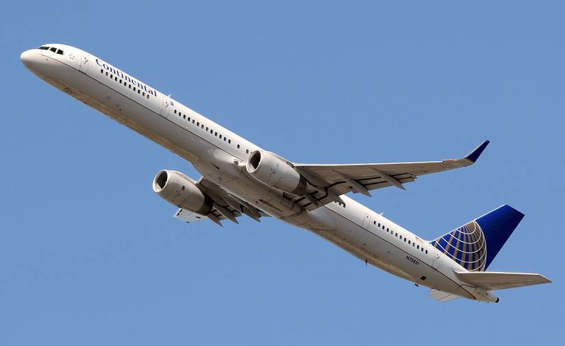 United Airlines' Boeing 757-300 Is Most Seen At This Hub