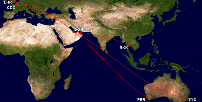 Where Is Qatar Airways Flying Its A380s?