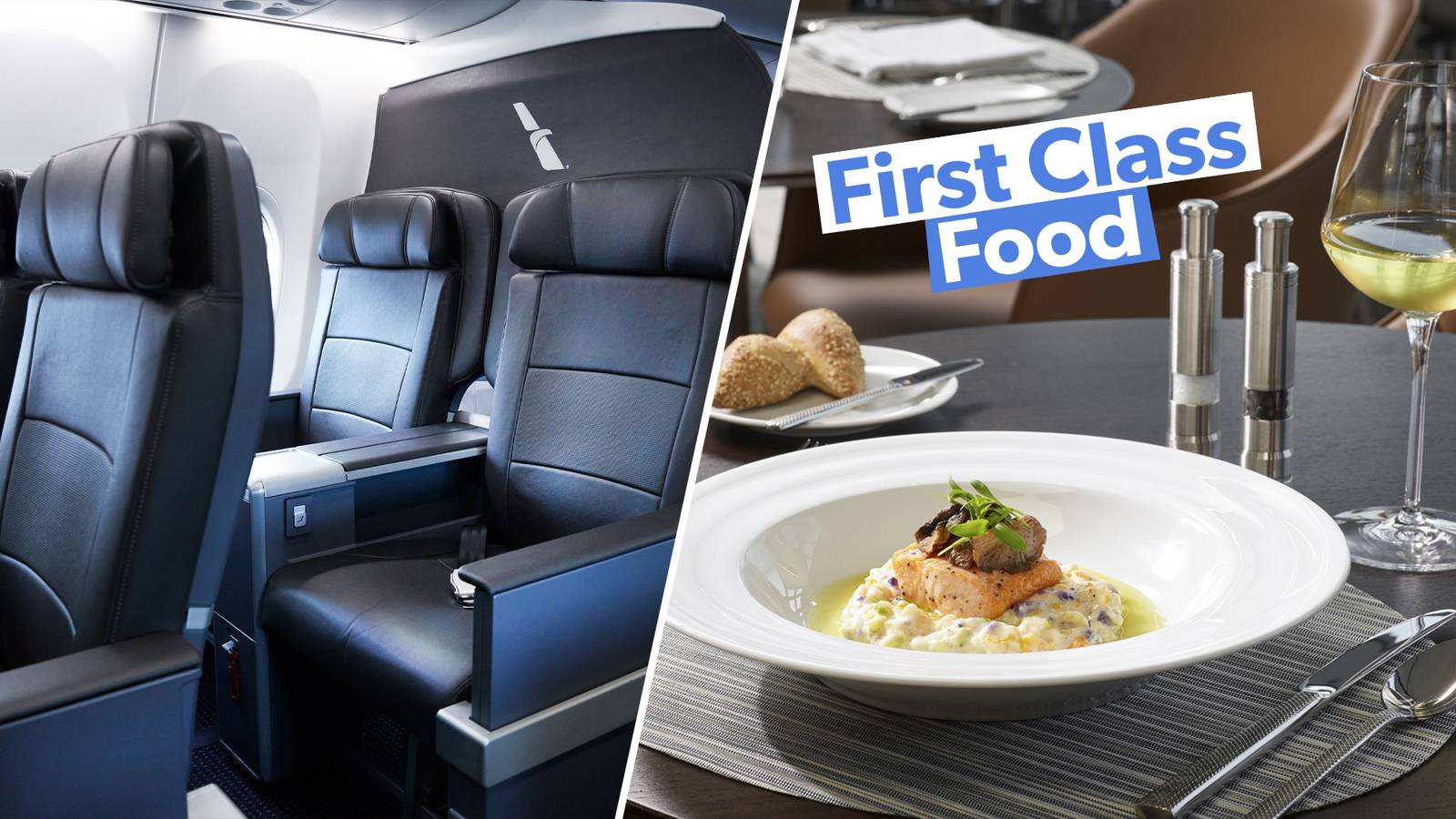 A Look At American Airlines' First Class Meals & Drinks