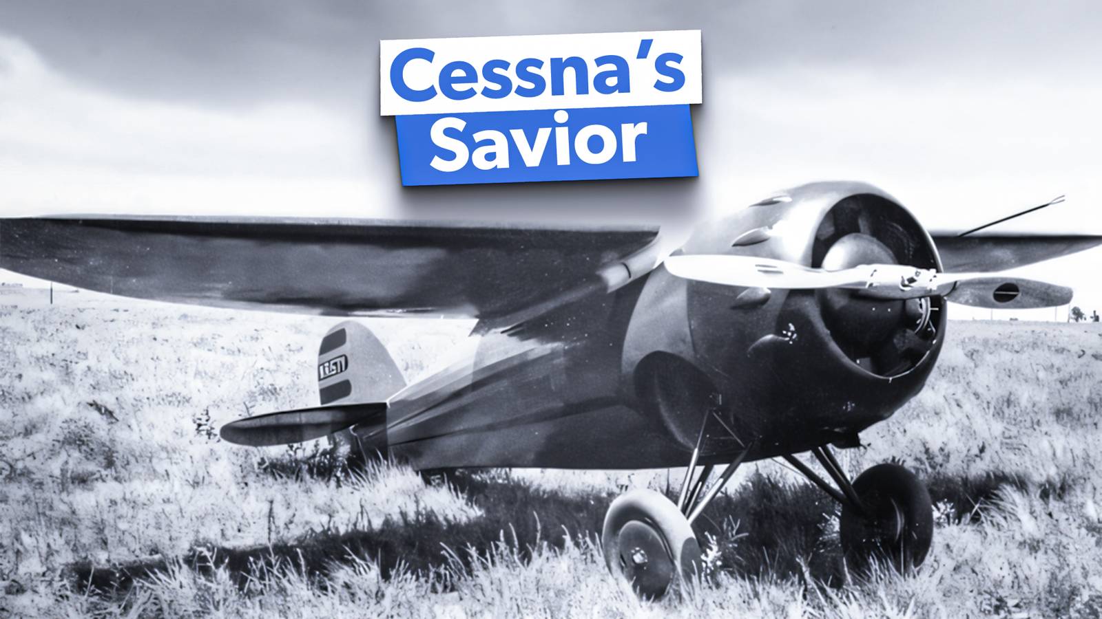 The Racing Aircraft That Saved Cessna: The Cessna CR-3