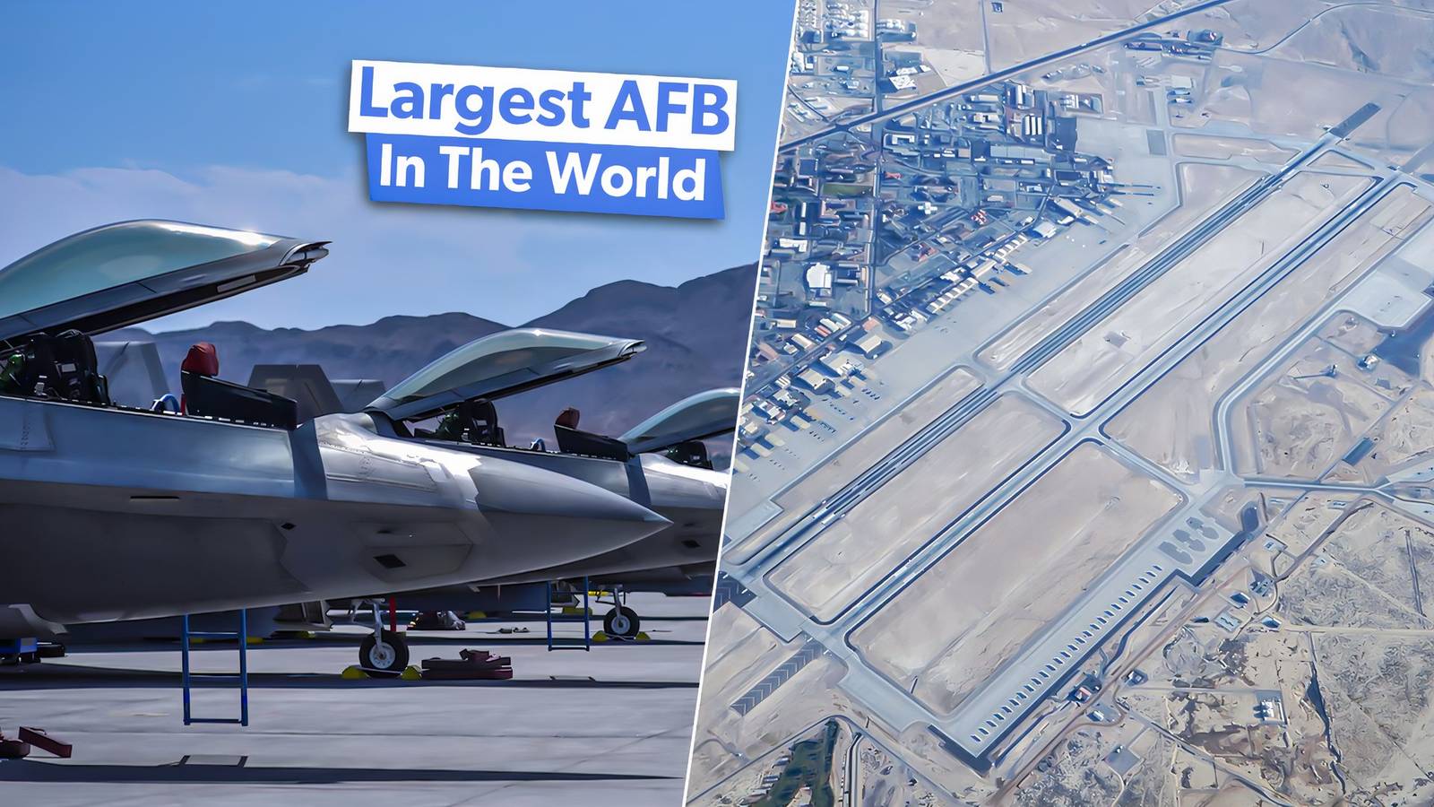 Nellis Air Force Base Complex: Just How Big Is The Largest Air Force ...