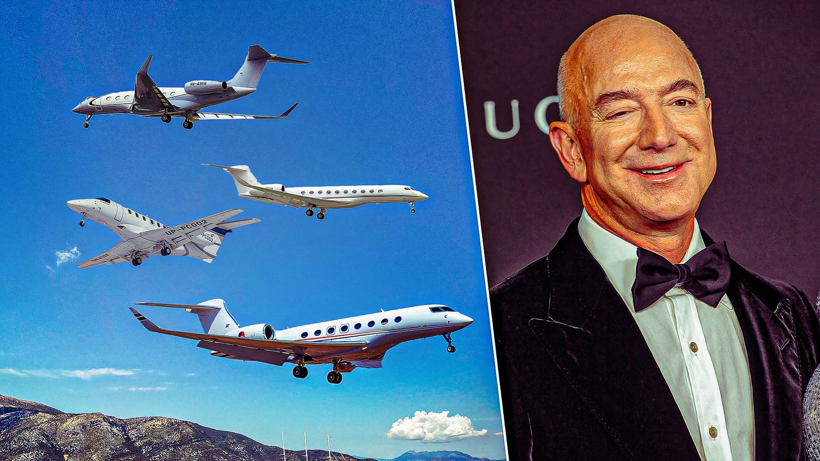 An Update To The 4 Aircraft That Jeff Bezos Now Operates