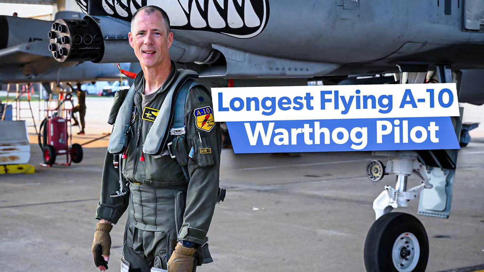 Lt. Colonel John 'Karl' Marks: The Longest-Flying A-10 Warthog Pilot In ...