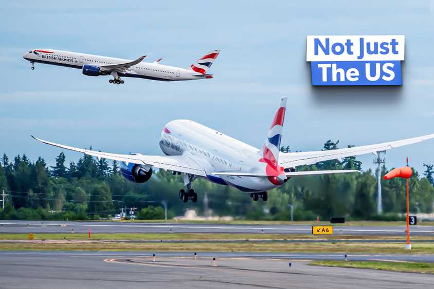 Big Planes On Small Routes: Uniquely Short Boeing 777 Flights