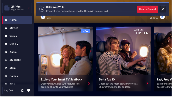 Delta Air Lines Introduces Sync Seatback Across More Aircraft In 1st ...