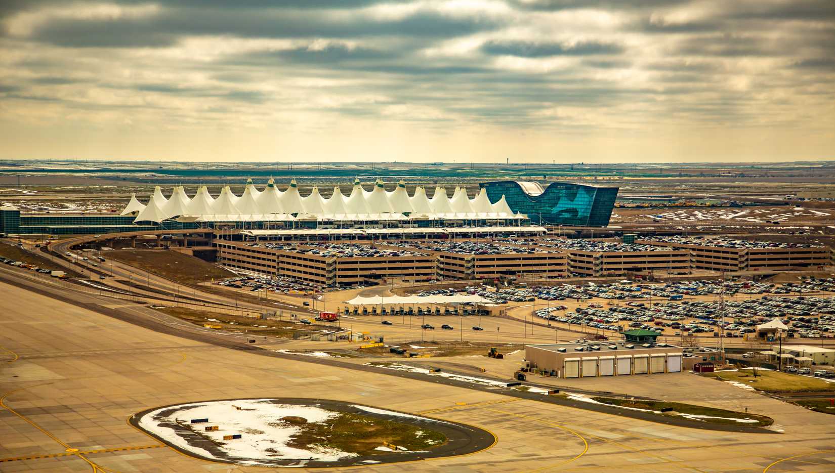 The Story Behind Denver International Airport's Iconic White Tents