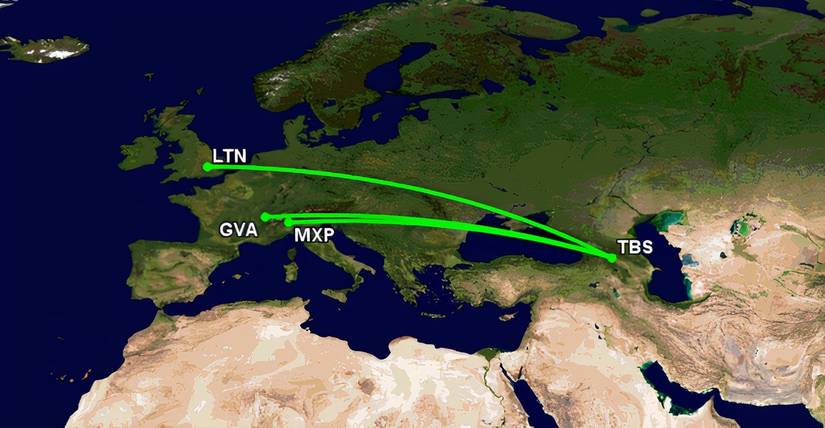 easyJet & British Airways Converge On Tbilisi Launch