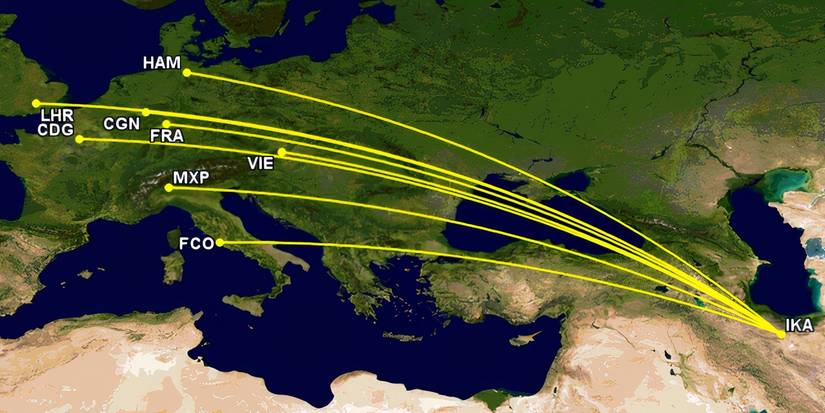 Iran Air Halts All Flights To Europe In Response To EU Sanctions