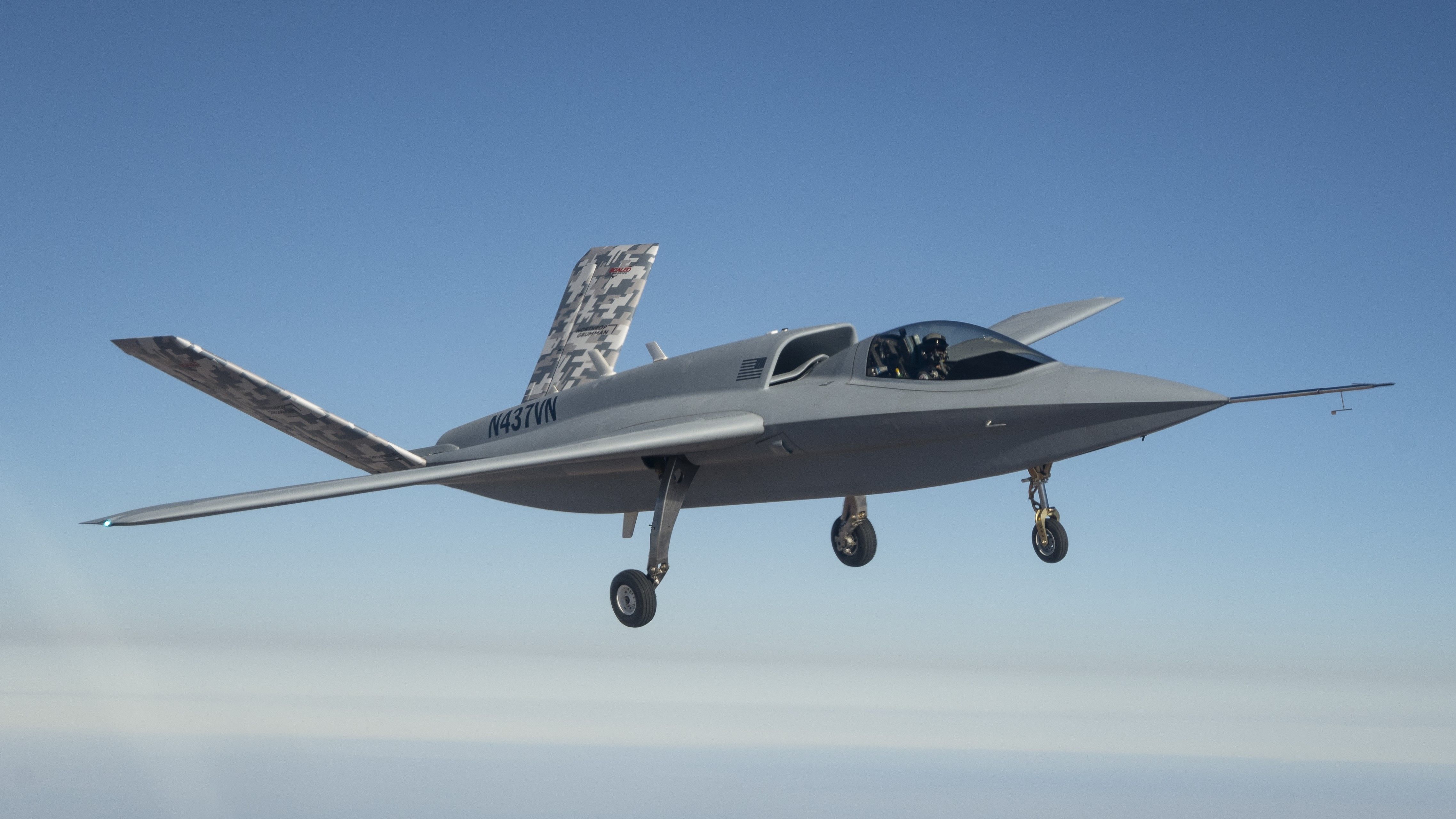 Northrop Grumman Adds Human Pilot To New Autonomous Model 437 Vanguard ...