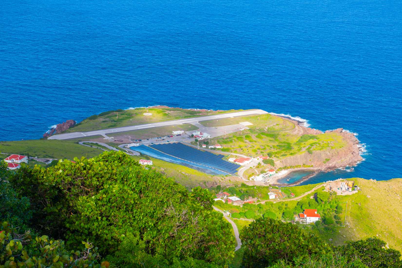 Welcome To Saba: Landing On The World's Shortest Commercial Runway