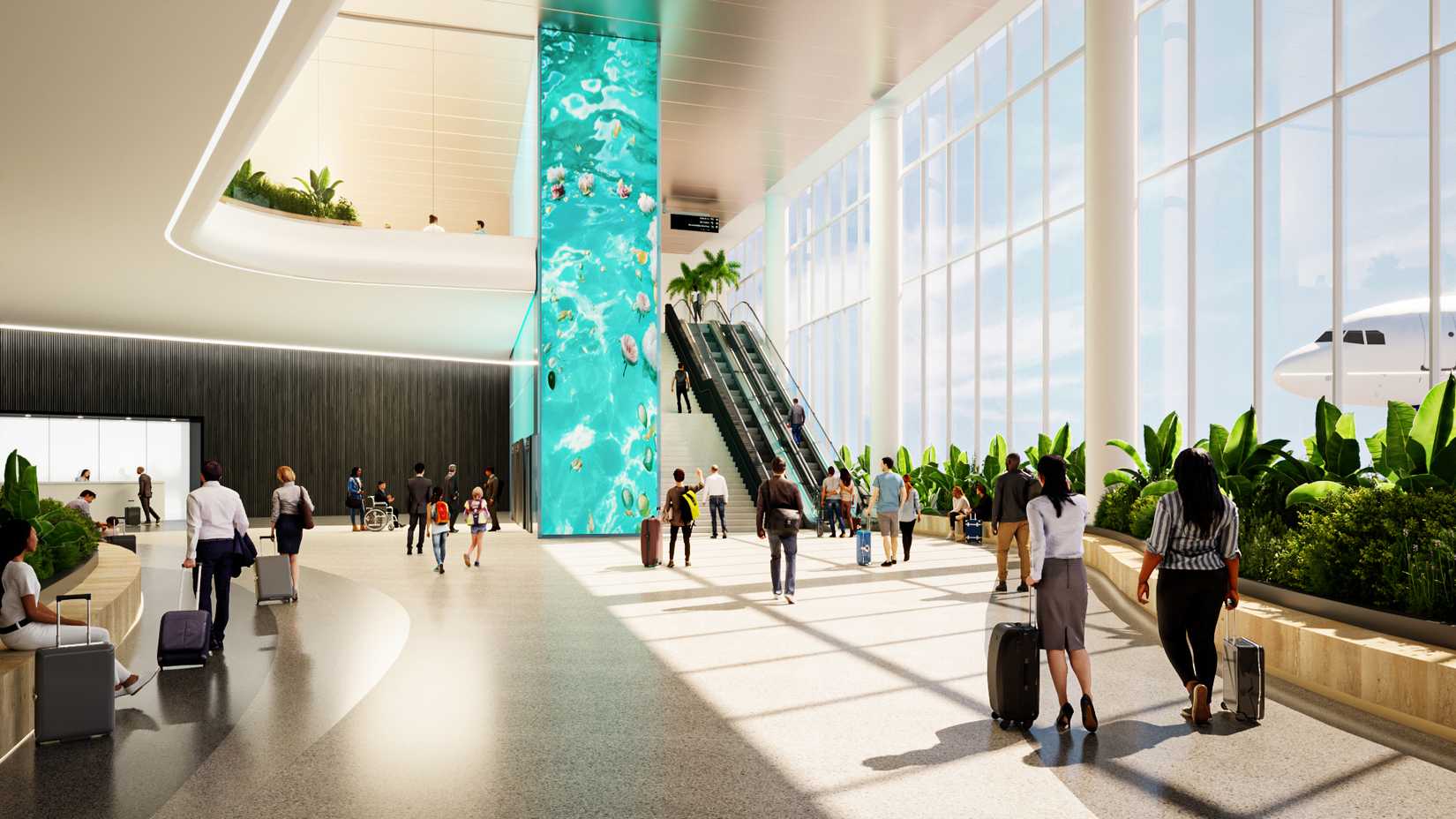 First Look Inside Tampa's $1.5 Billion Airside D Terminal