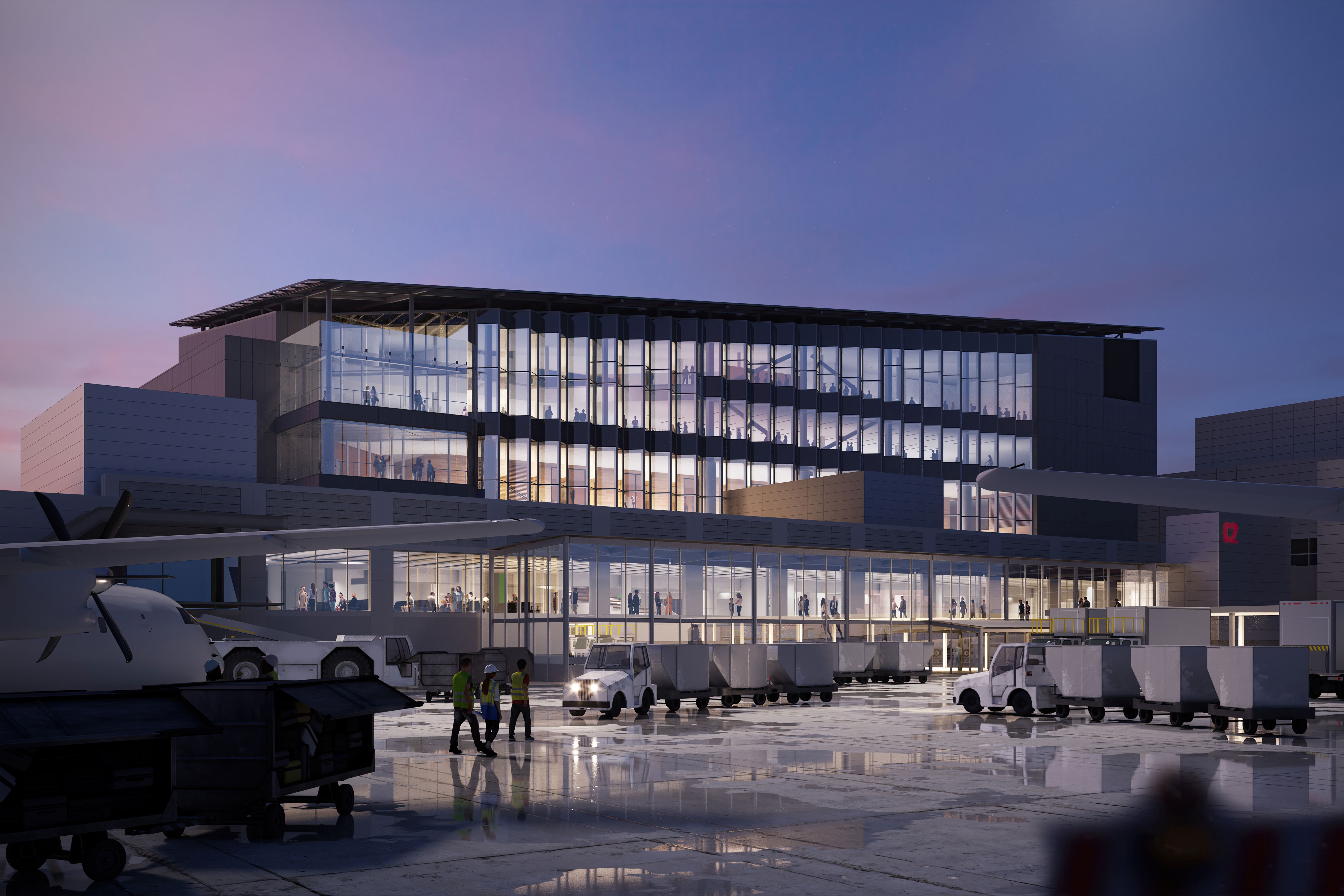 4 New Floors: Seattle-Tacoma Airport Tops Out Concourse C Expansion