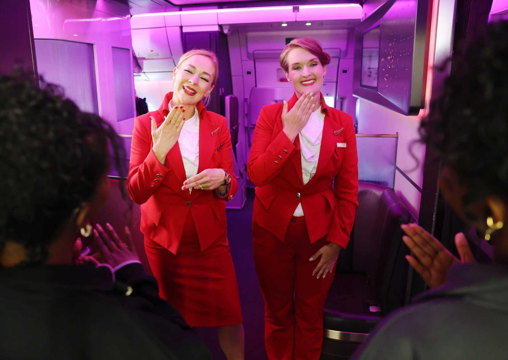 Virgin Atlantic Enlists Deaf Gladiators Star For Onboard Test